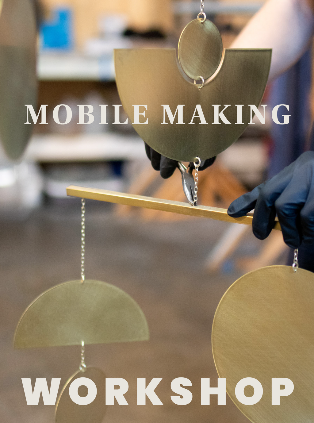 Austin Creative: Kinetic Mobile Making Workshop – Circle & Line