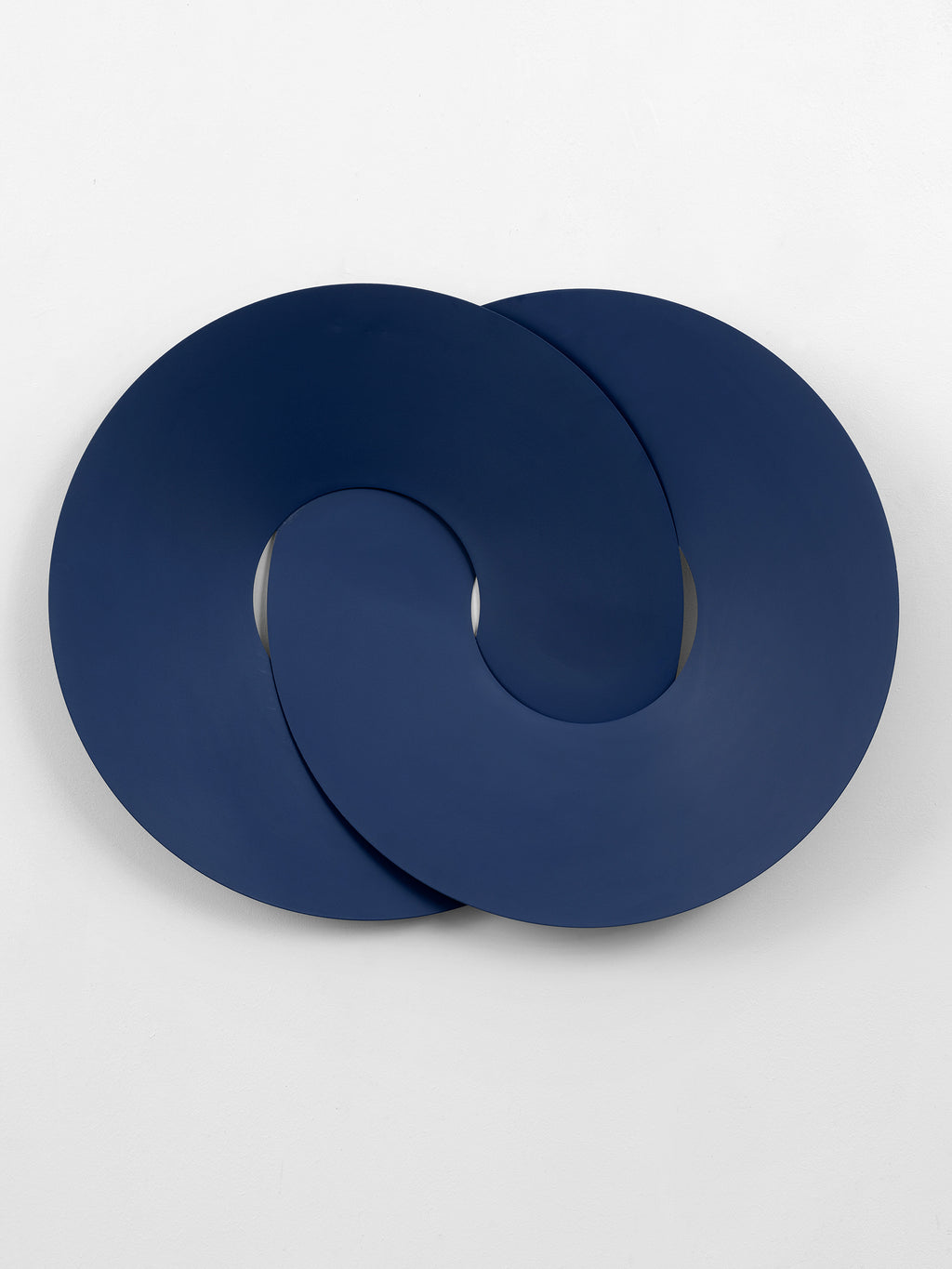 Embrace Wall Sculpture — Navy – Circle & Line